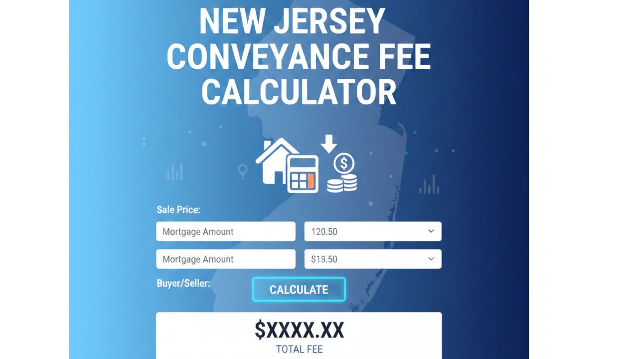 NJ Realty Transfer Fee (RTF) Calculator 2026 | All 21 Counties